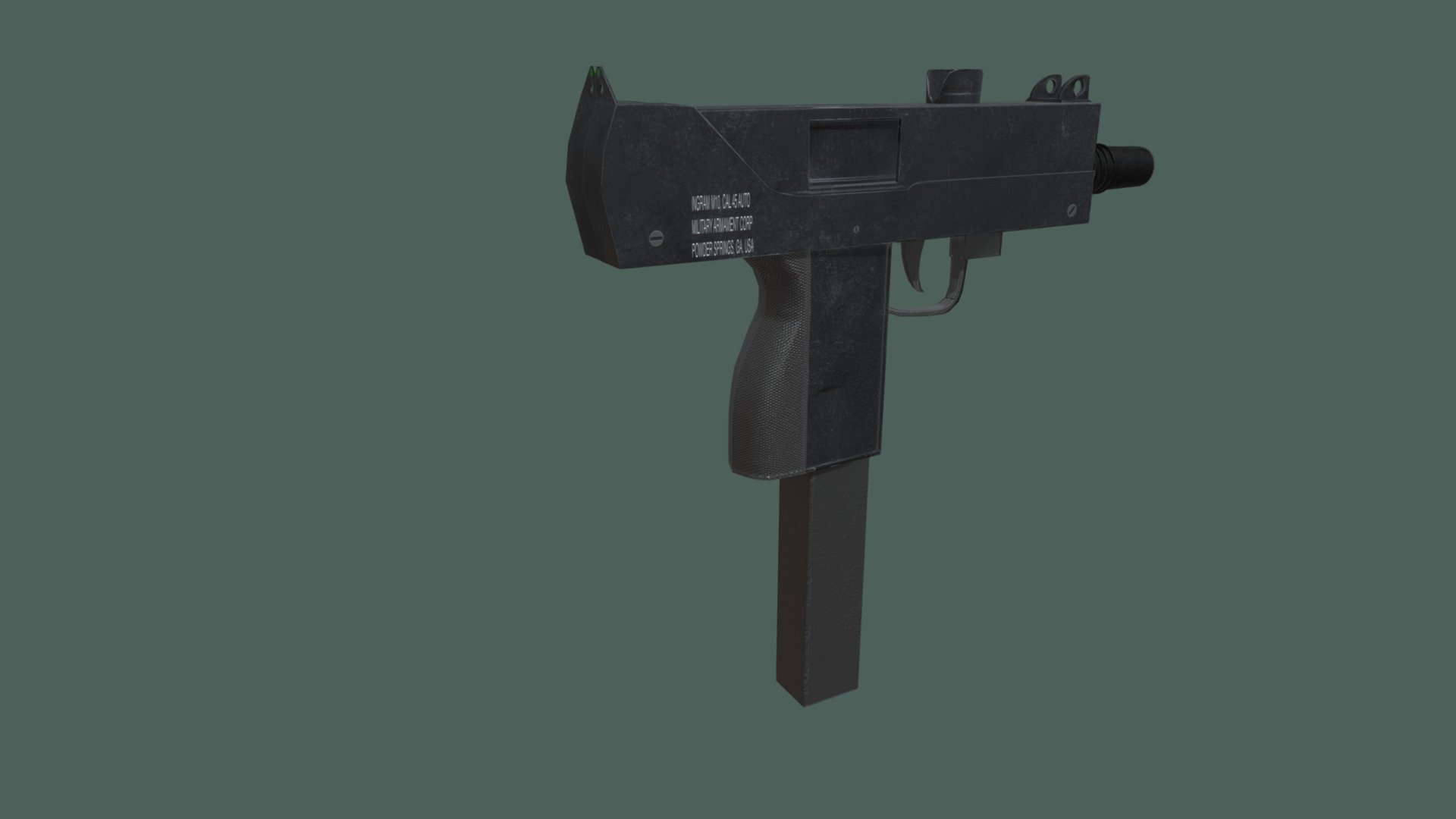 Mac 10 - 3D model by spicy_tortiiia [852b221] - Sketchfab