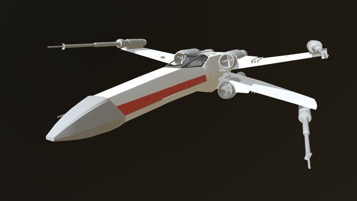 Star-wars-fighter 3D models - Sketchfab