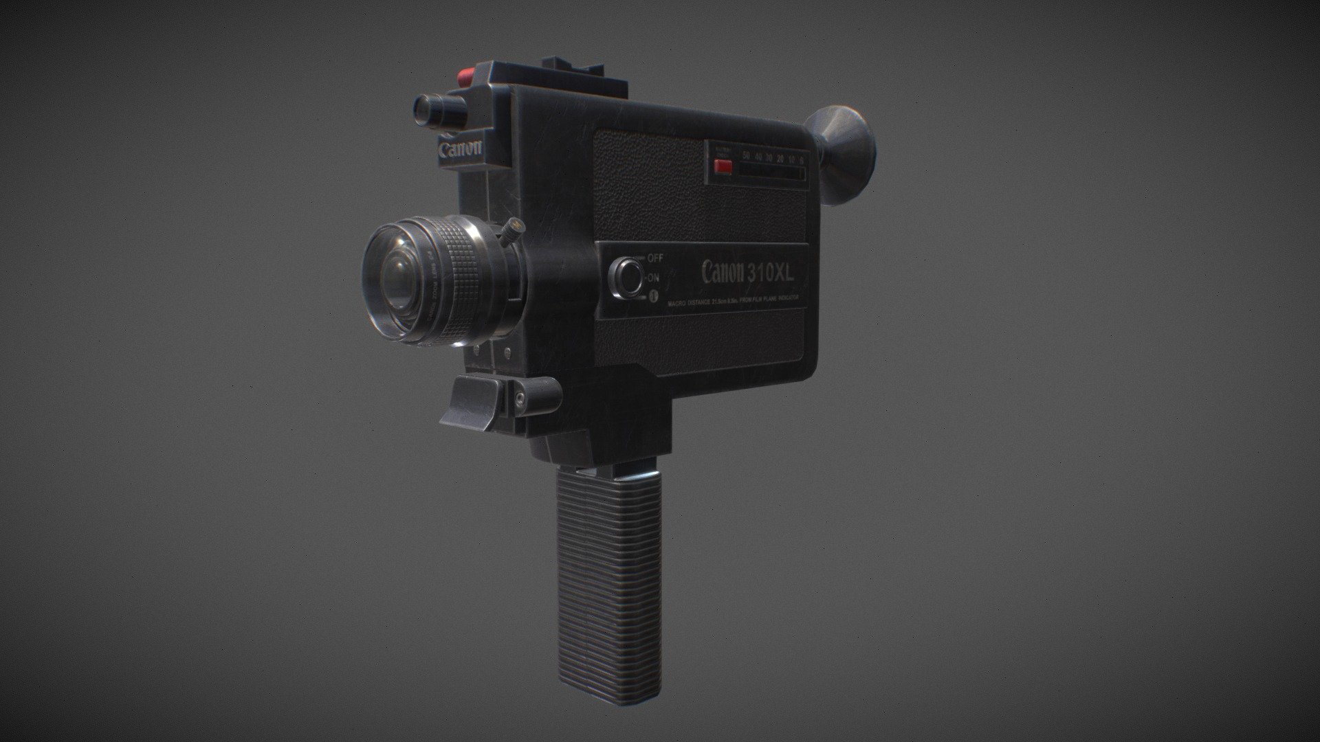 Super 8 Camera - 3D model by Ki._.abi [852bd1f] - Sketchfab