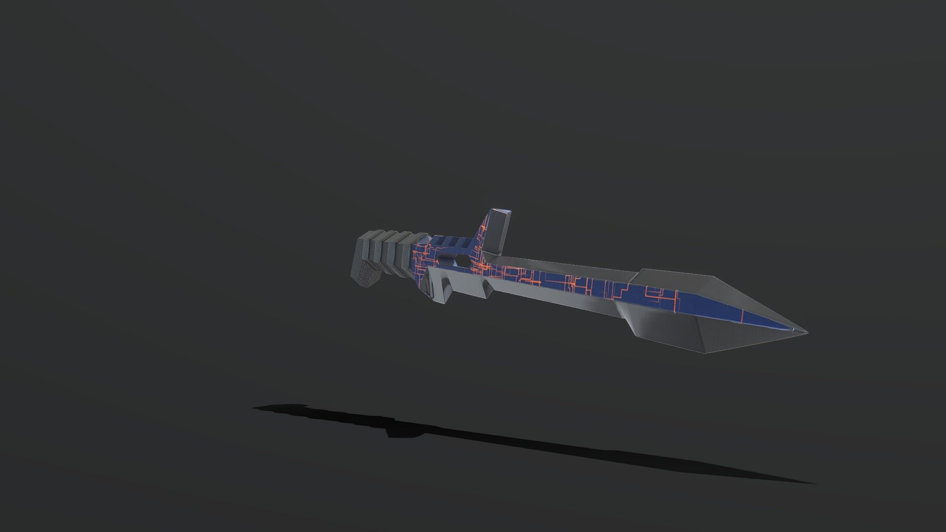 Cyber Dagger - 3D model by Thunar_Thunderbolt [852c071] - Sketchfab