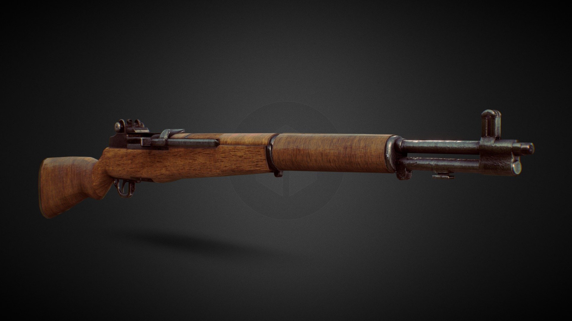 M1 Garand Replica - 3D model by Joseph Brown (@dreamsarevague) [852ed6f ...