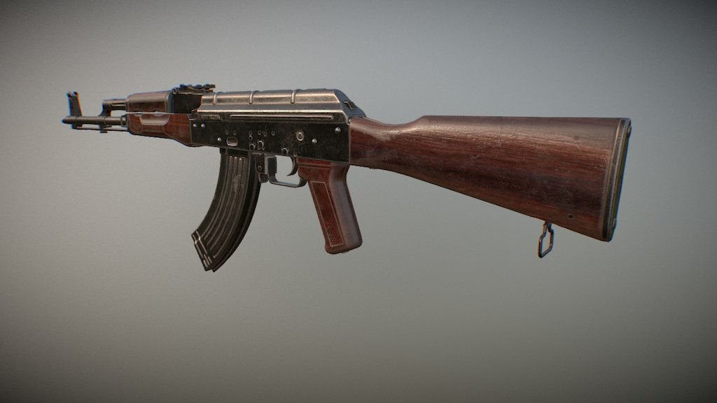 AKM - 3D model by pbekesky [852f01b] - Sketchfab