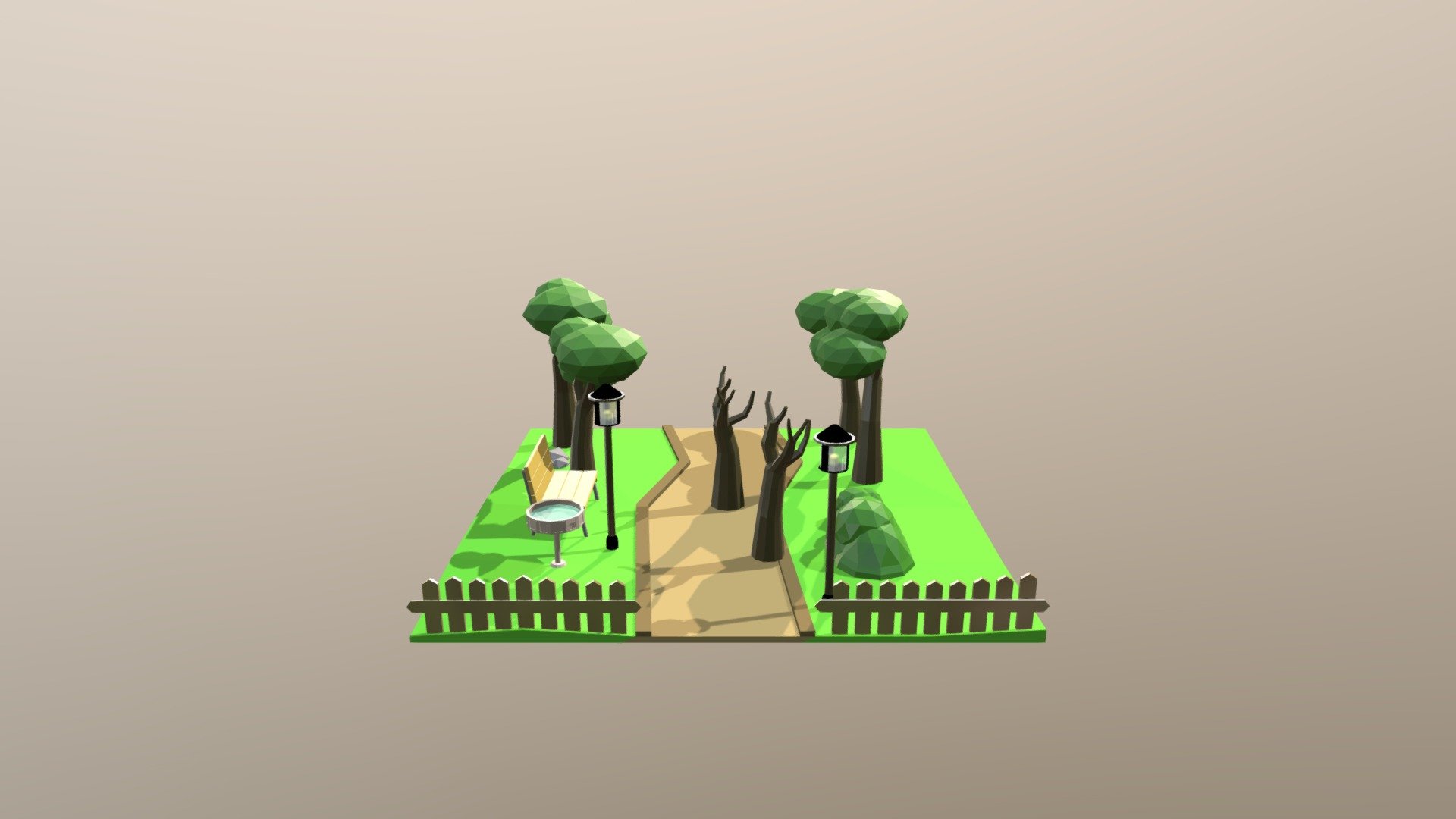 Environment - Final - 3D model by jonahr [852f837] - Sketchfab