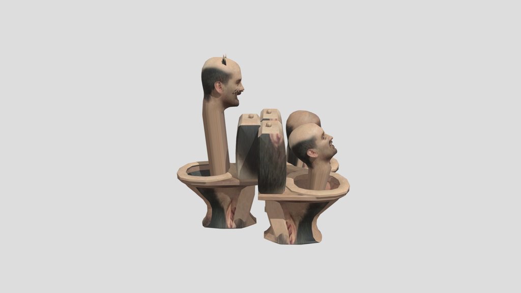 Skibidi Toilet - A 3D model collection by Dabolskibidi (@Dobskibidi ...