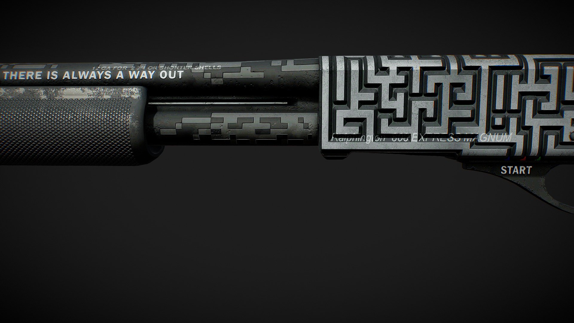 sawed-off - 3D model by senkizh [85300df] - Sketchfab