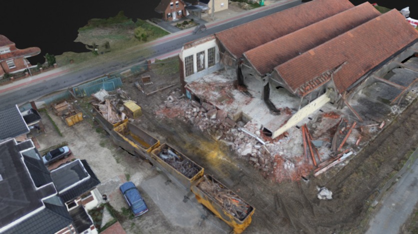 Seismic Building Damage - 3D model by Pix4D SA. (@pix4d) [853090f ...