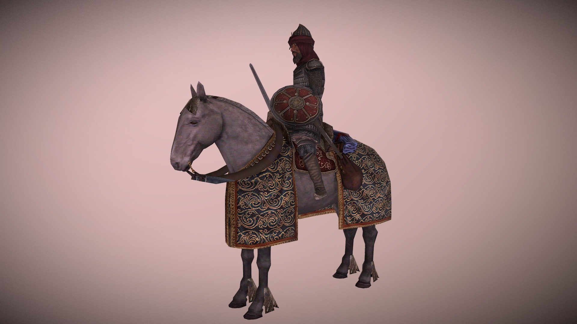 Hafsid Horse General (Machiavello Mod) - Download Free 3D model by ...