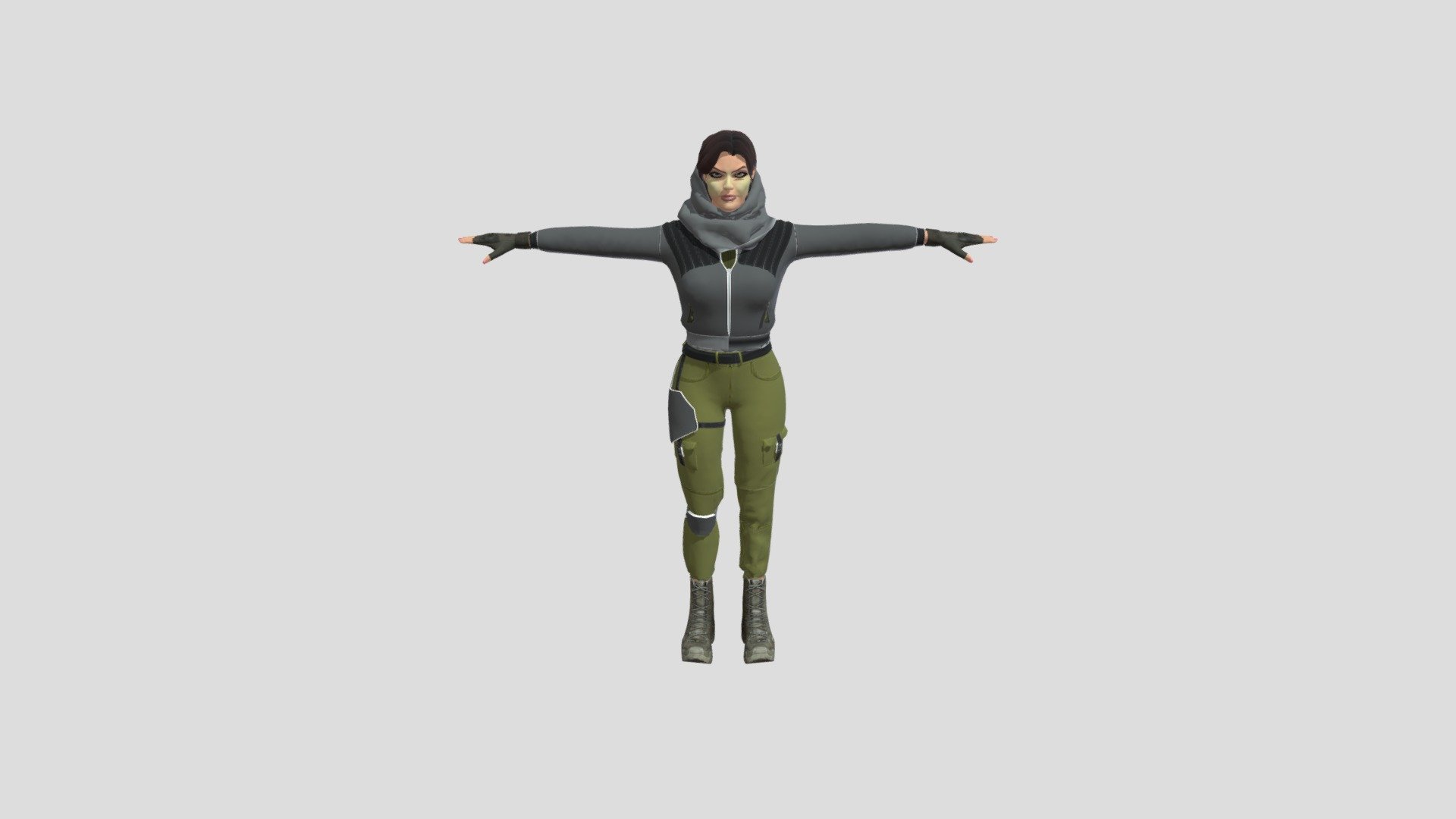 girl rigging - 3D model by leonard85 [8530dbd] - Sketchfab