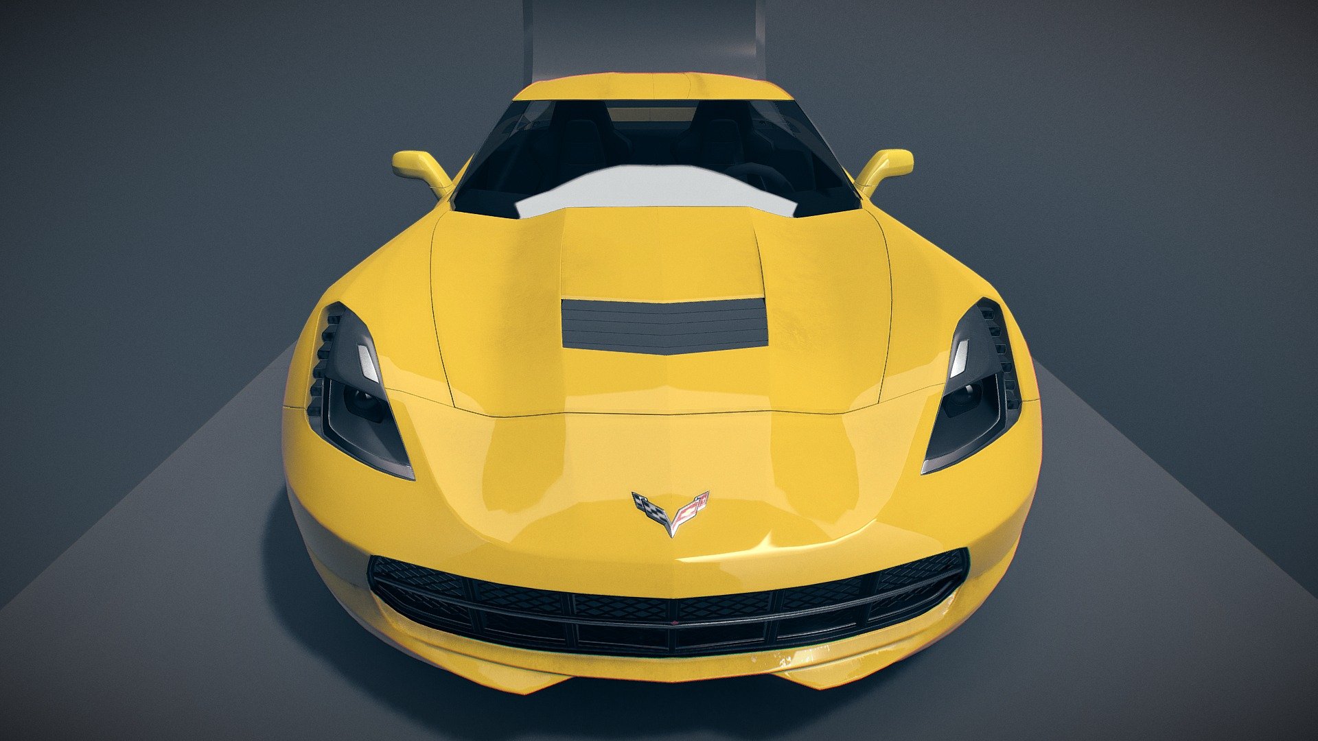 Corvette Stingray C7 - Buy Royalty Free 3D model by Daniel Vesterbaek ...