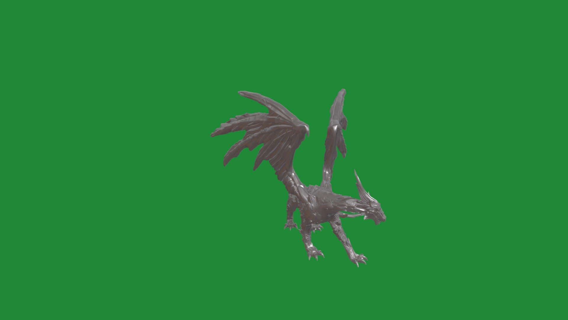 Black-dragon-no-base - Download Free 3D model by 3DPMAX [85328c3 ...