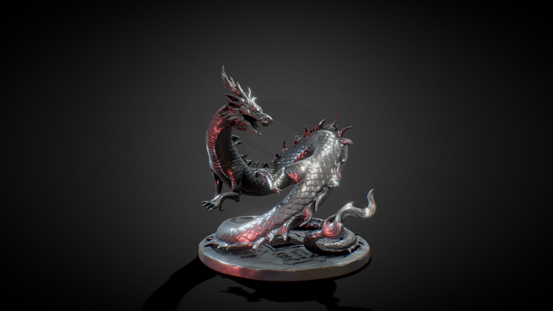 Dragon Statue - 3D model by MAXDESIGN-3D (@MAXDESIGN) [8532cce] - Sketchfab