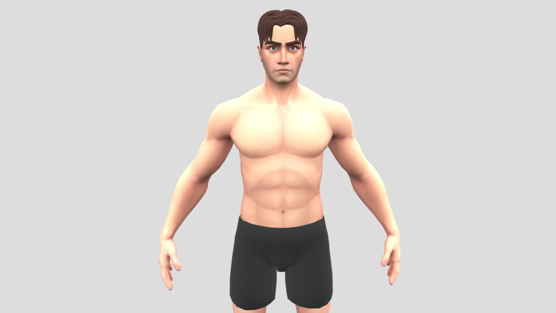 Stylized Character - Male Rigged Model - Luiz - Buy Royalty Free 3D ...