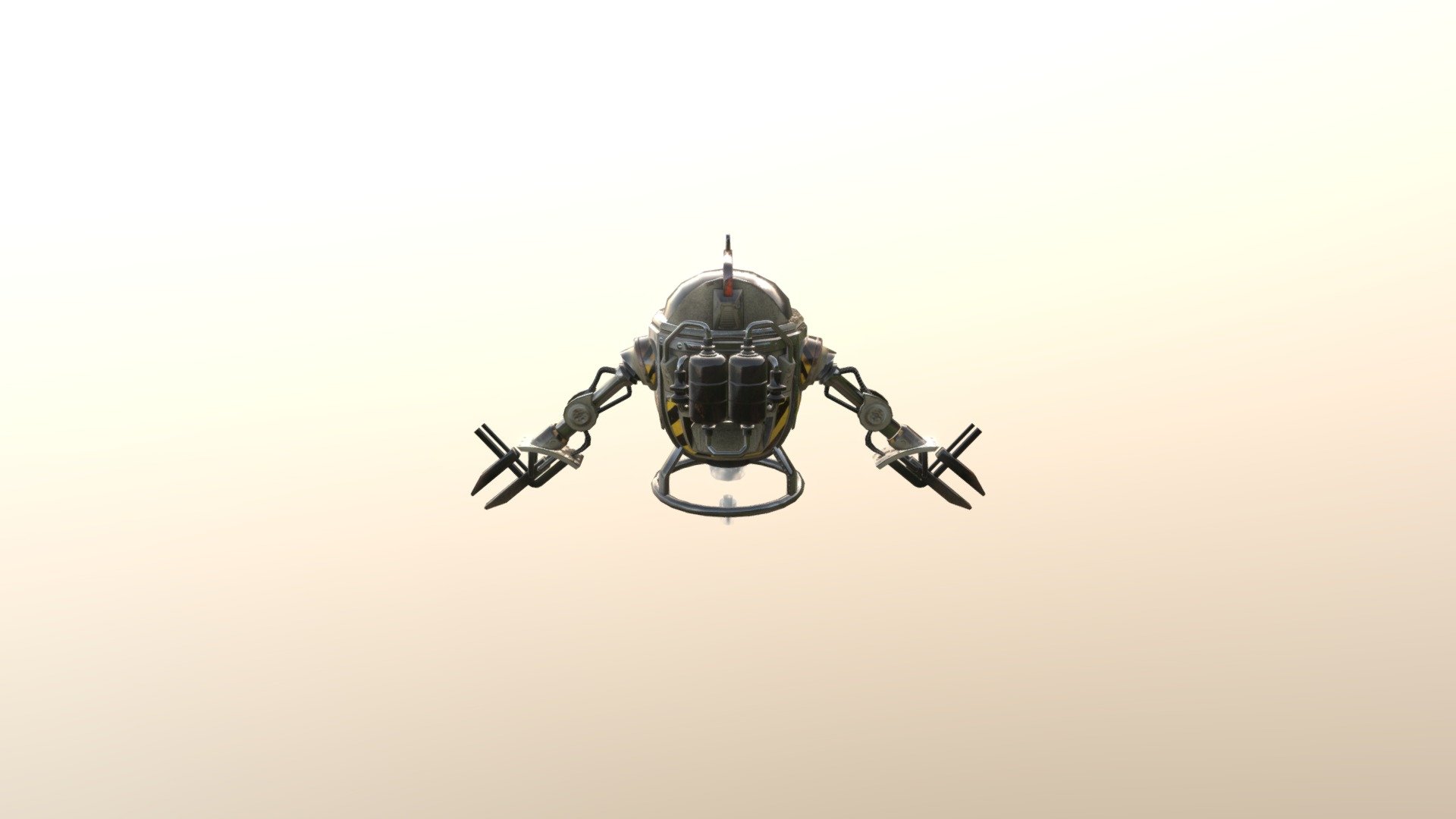 Mech-drone - 3D model by zhouchunfeng [85330b5] - Sketchfab