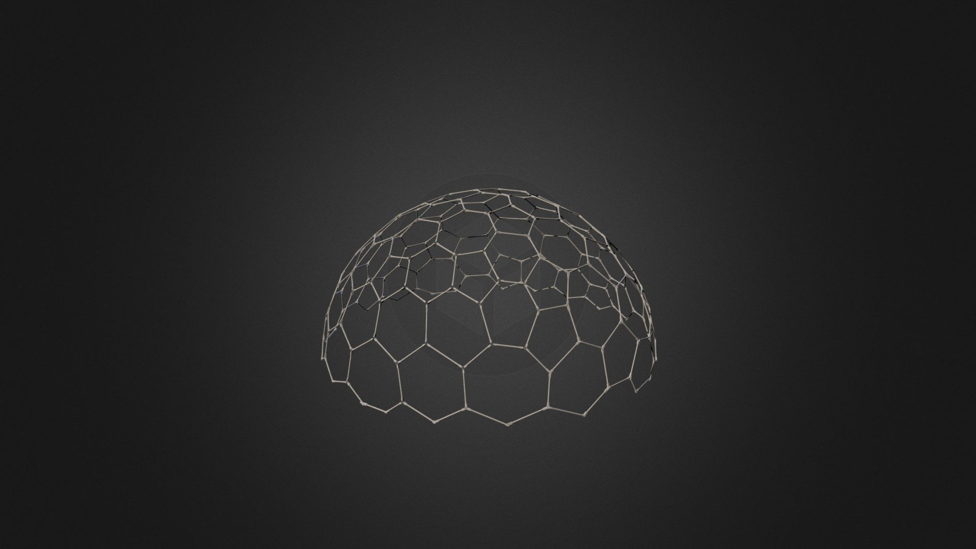 Abstract Spaceframe - 3D model by Brian Korsedal (@BrianKorsedal ...