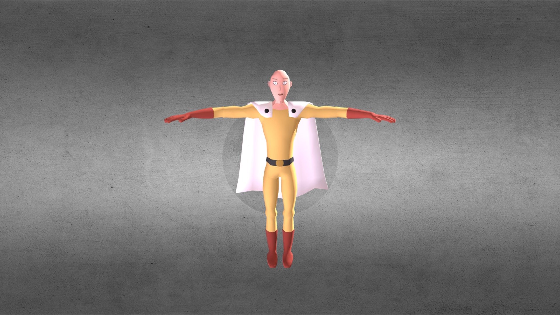 One-Punch Man？ - 3D model by x0972982686 [8533e65] - Sketchfab