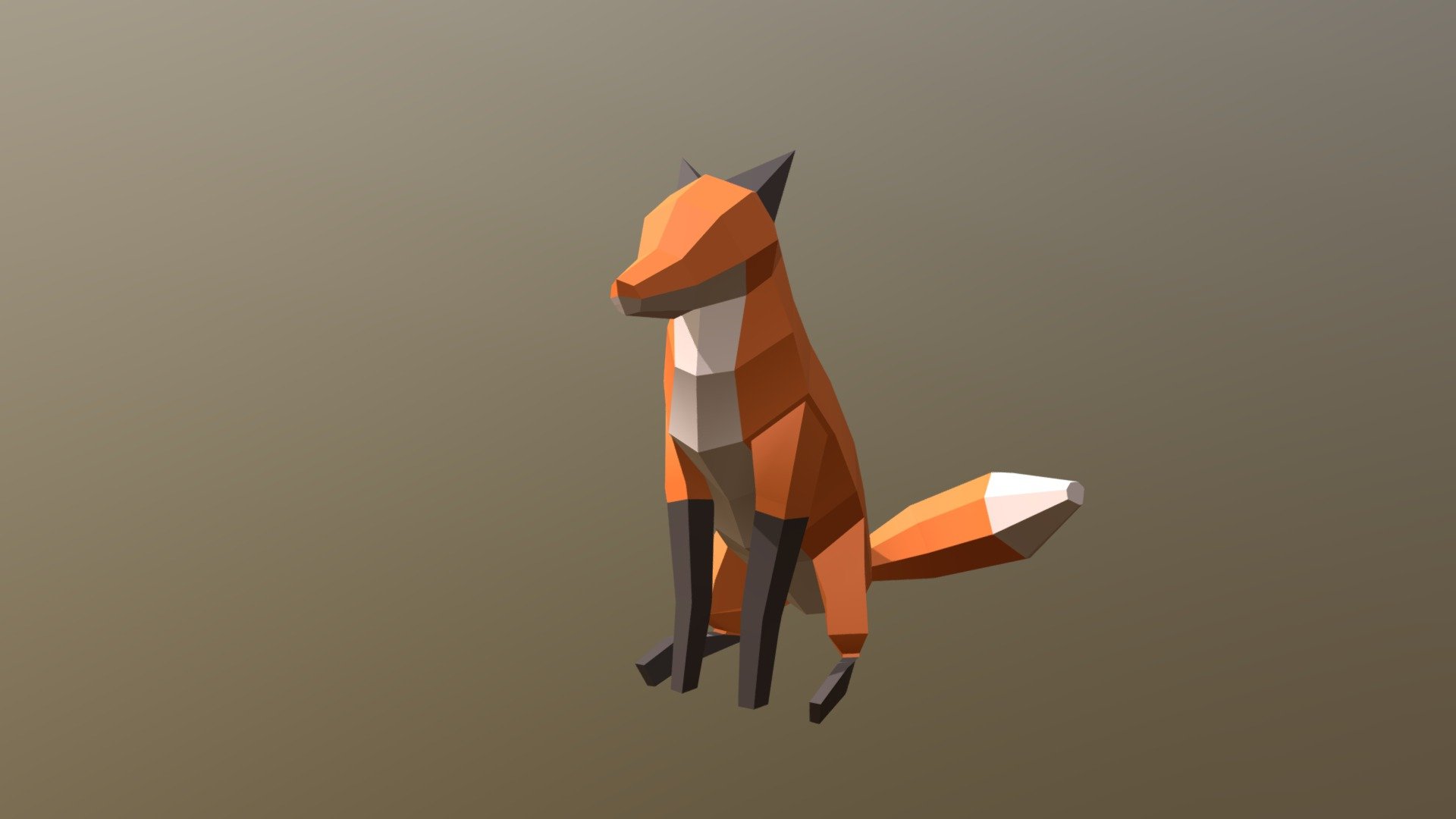 Fox - 3D model by Ben (@breadcipher) [853404a] - Sketchfab