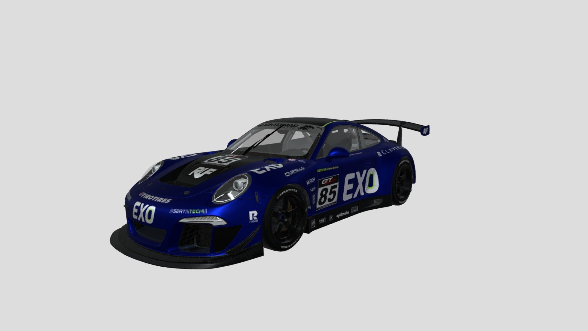 RUF GT8 GT3 - 3D model by czechpwmods [85349cb] - Sketchfab