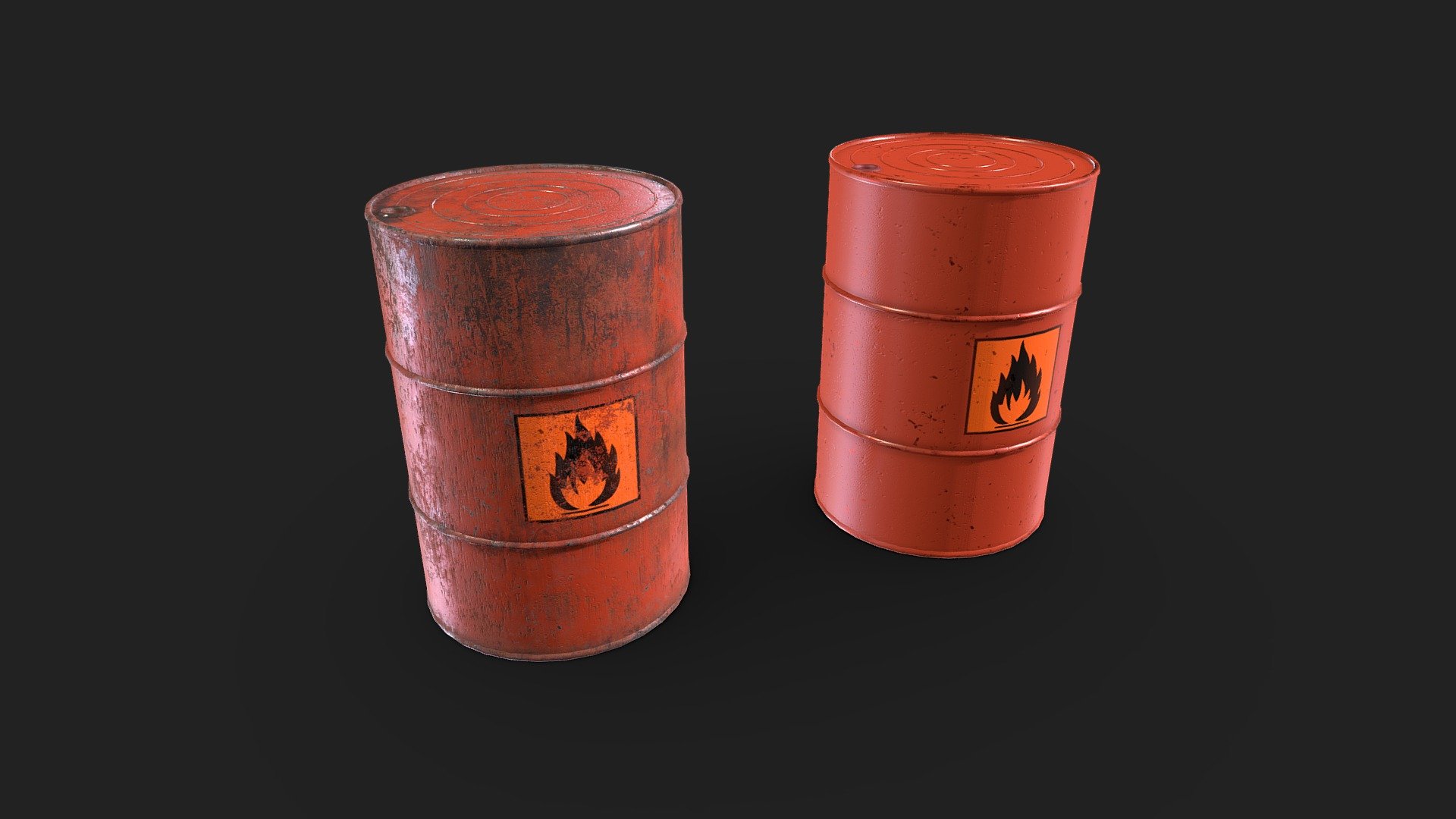 Explosive Barrel - Buy Royalty Free 3D model by Thiago Ferraro (@thiagoferraro) [8534c64 ...