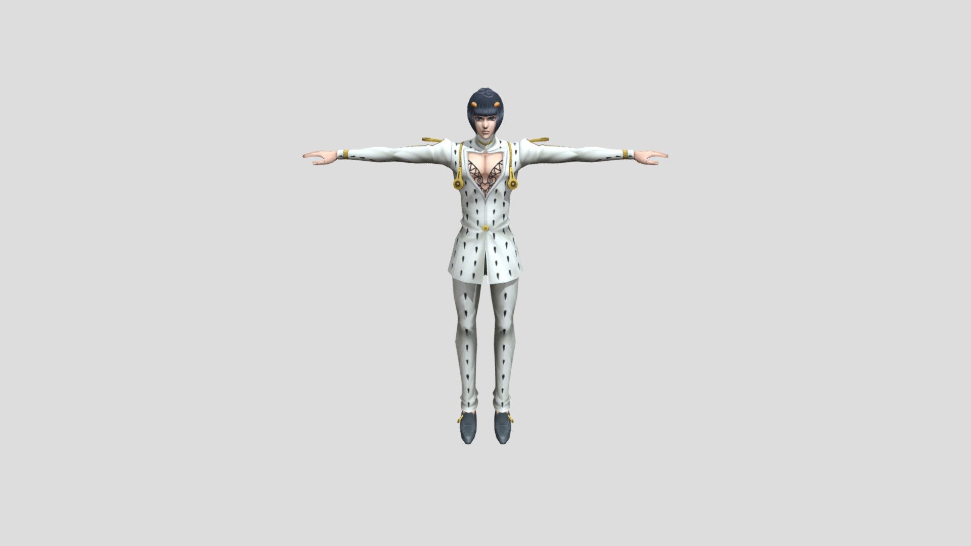 Bruno Bucciarati - Download Free 3D model by Final Fantasy Sonic X ...