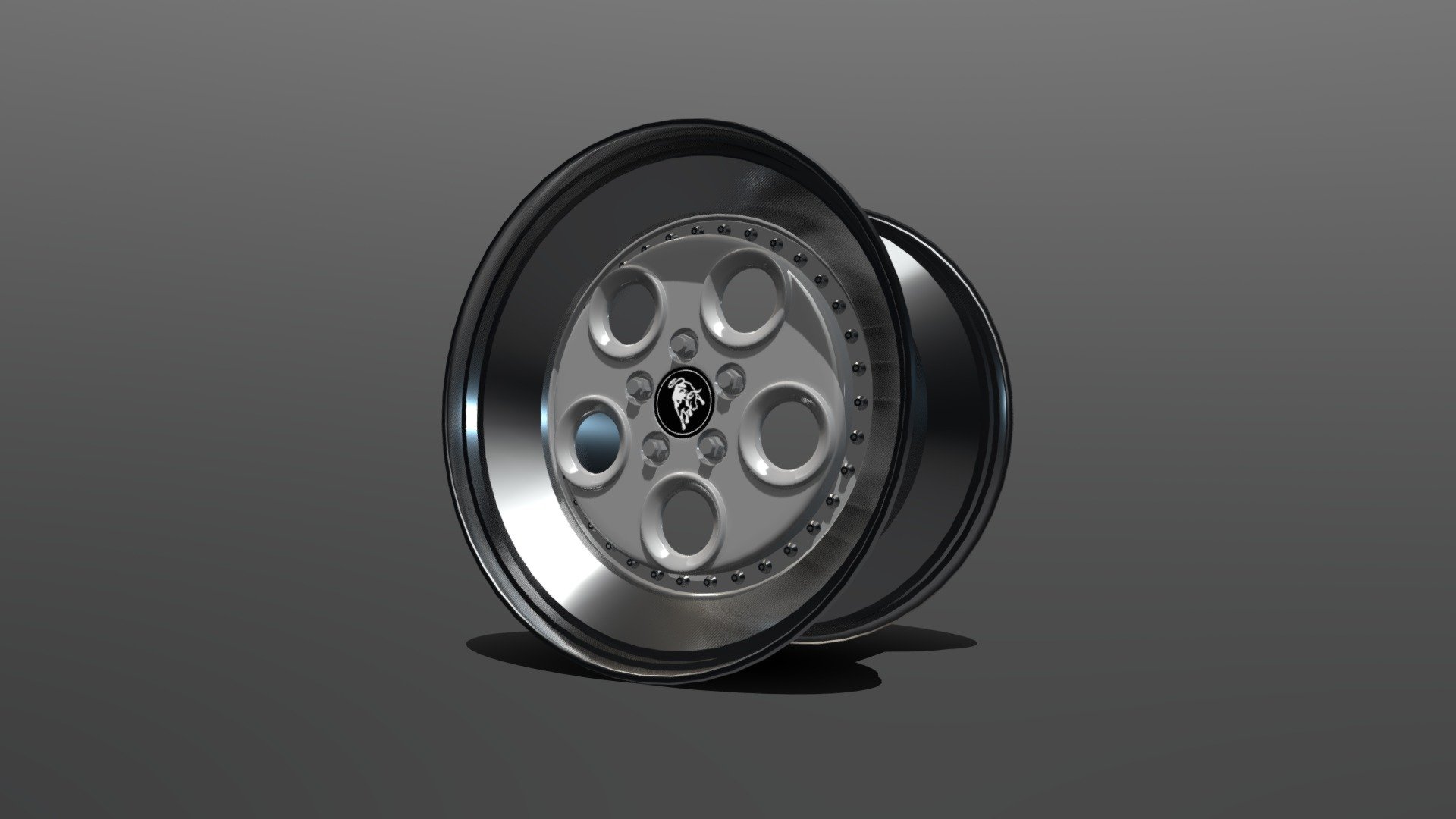 Lamborghini Diablo stock wheels (3-piece) - Download Free 3D model by ...