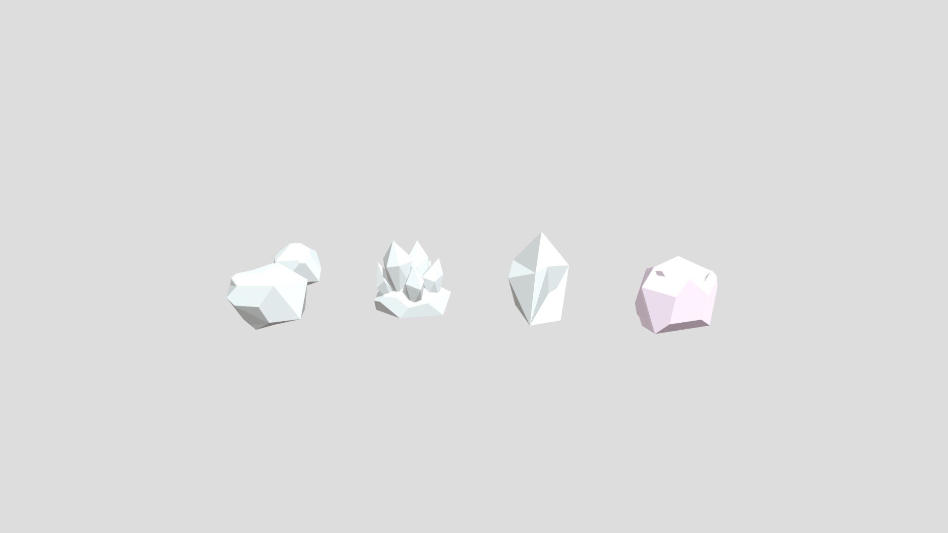 Low poly rock pack - 3D model by Goodboyey [8535470] - Sketchfab