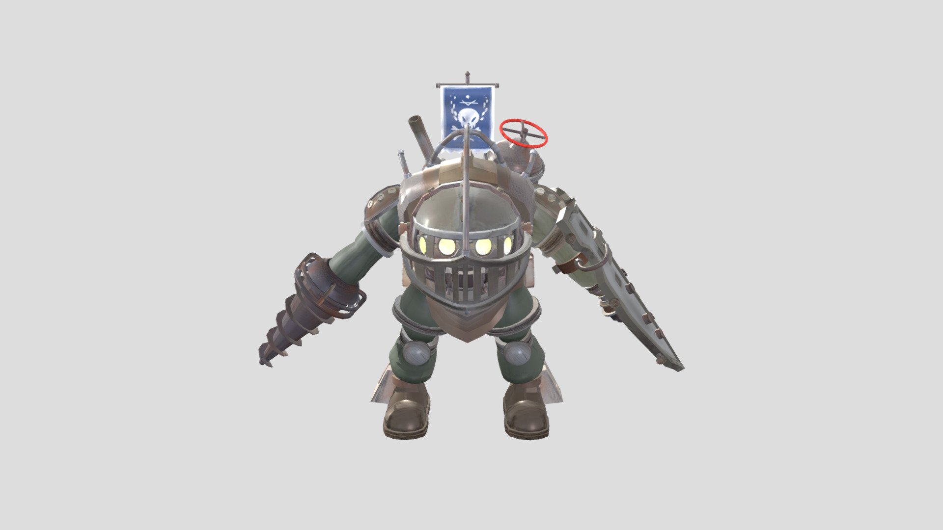 Bid Daddy Knight - 3D model by Steampawz [8535877] - Sketchfab