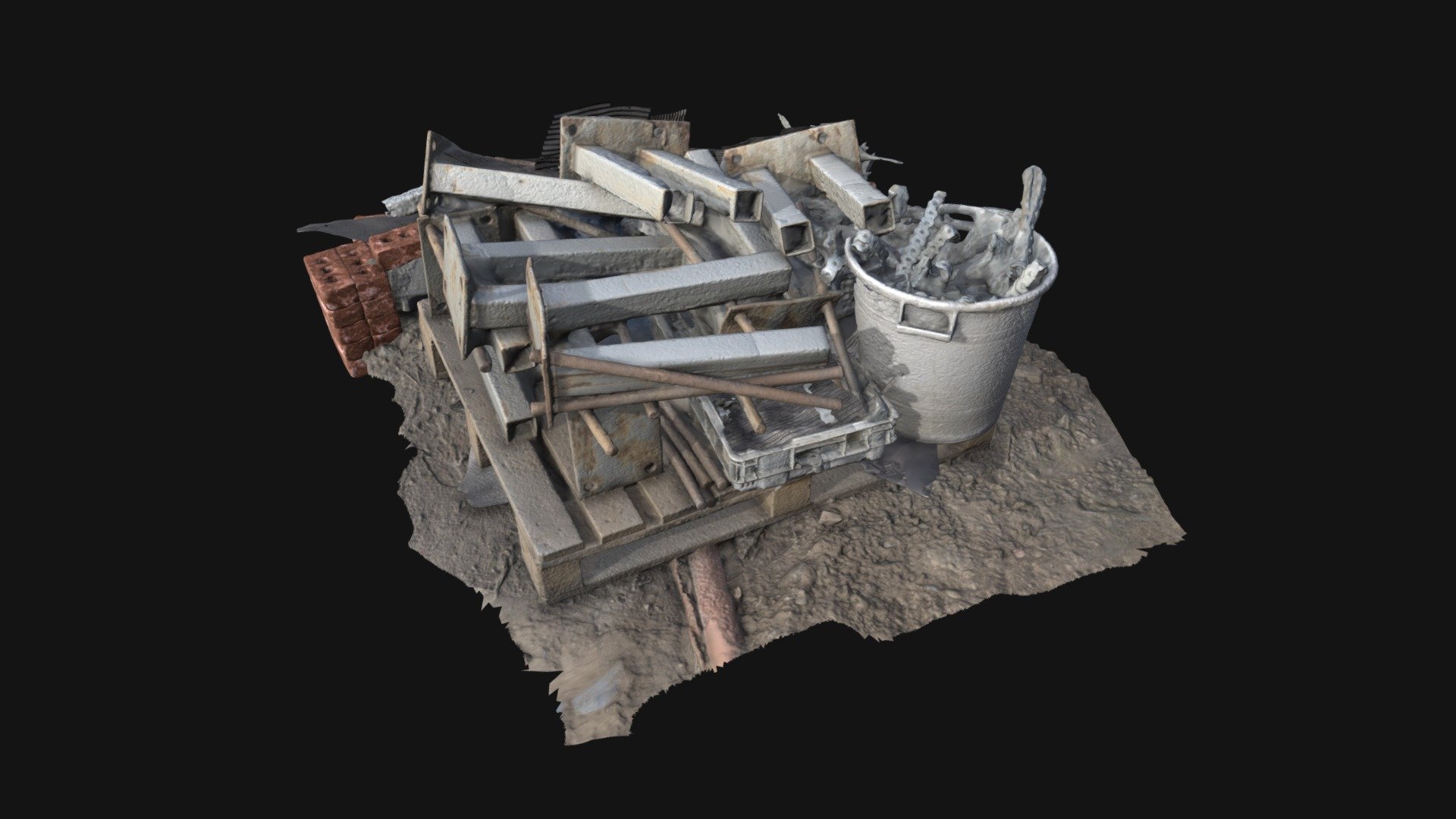 PBR Trash Pile 10 - 8K Textures - Buy Royalty Free 3D model by ...