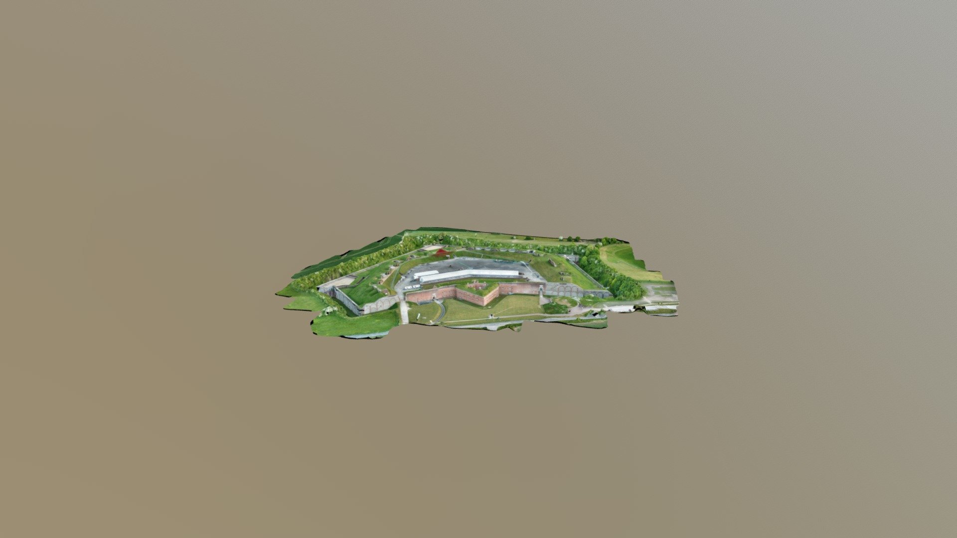 Nelson Fort, Portsmouth - 3D model by highviewdigital [8538347] - Sketchfab