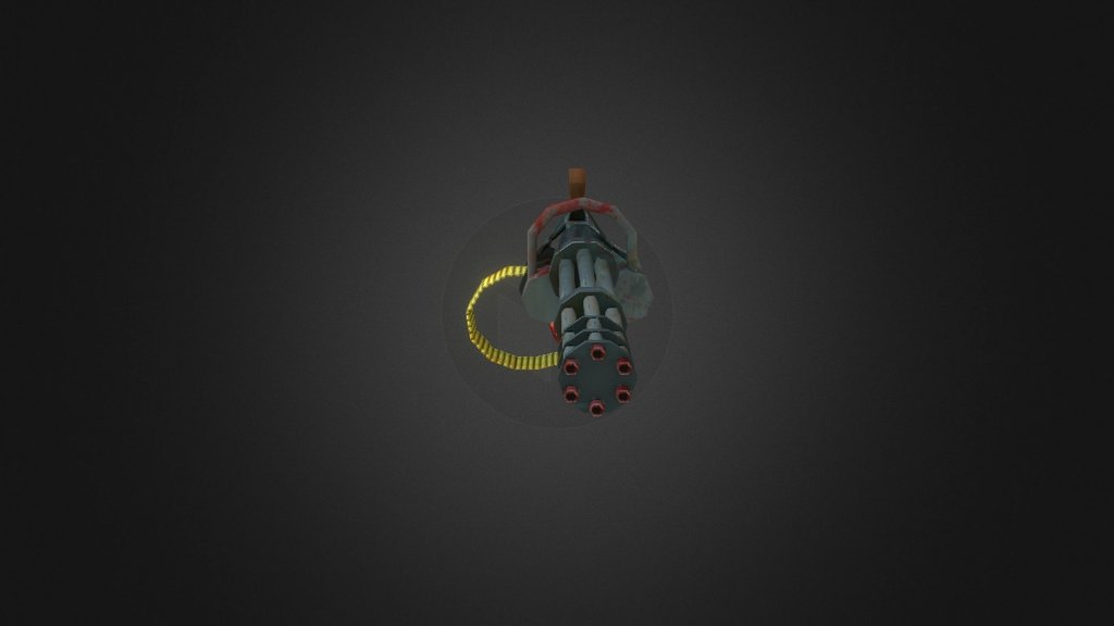 Minigun 1 - 3D model by epicdreams90 [8538707] - Sketchfab