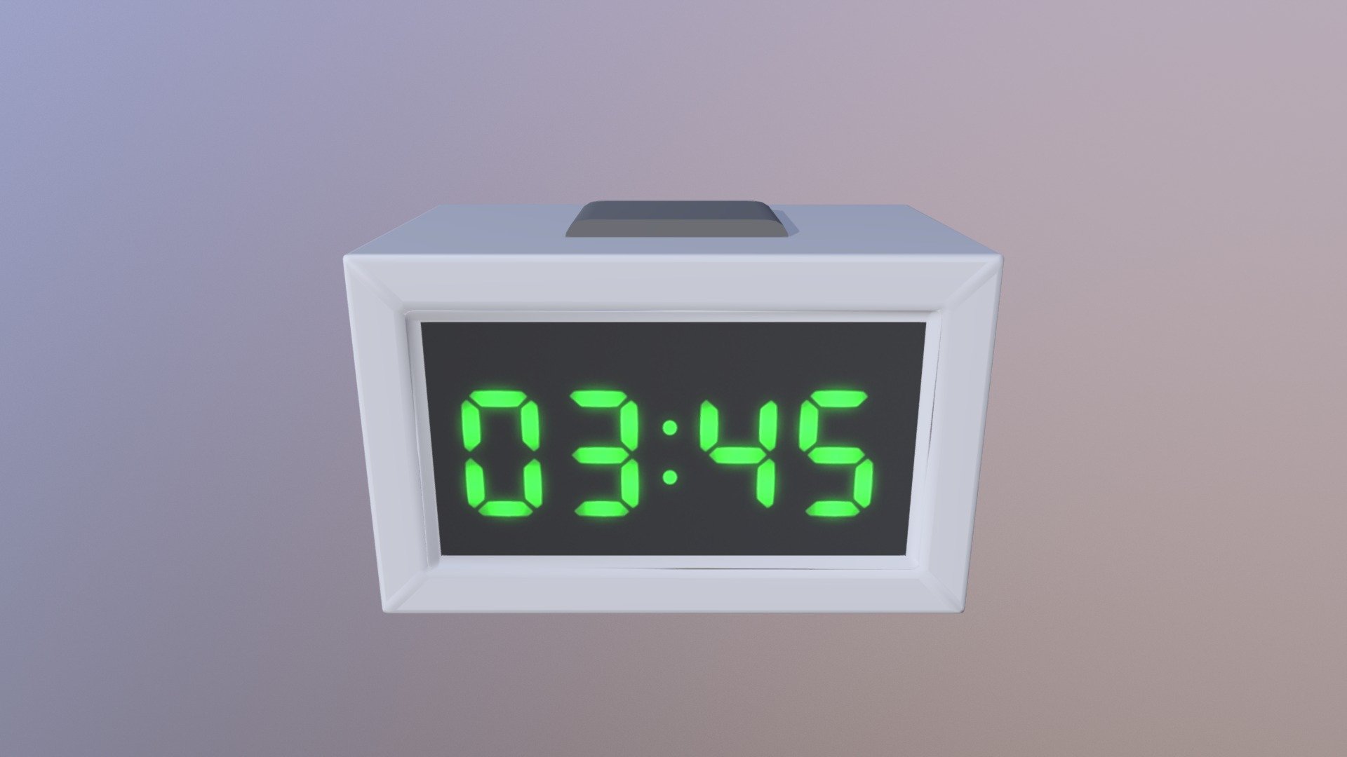 Small Clock - Download Free 3D model by ChangJinLee [853ab30] - Sketchfab