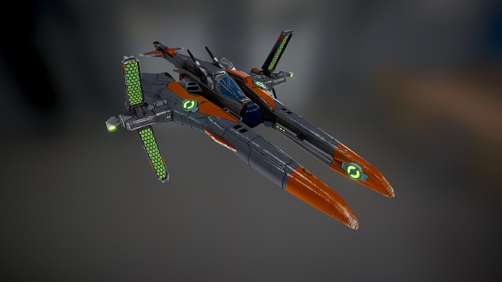 Spaceship_OWL - 3D model by kyosake [853b917] - Sketchfab