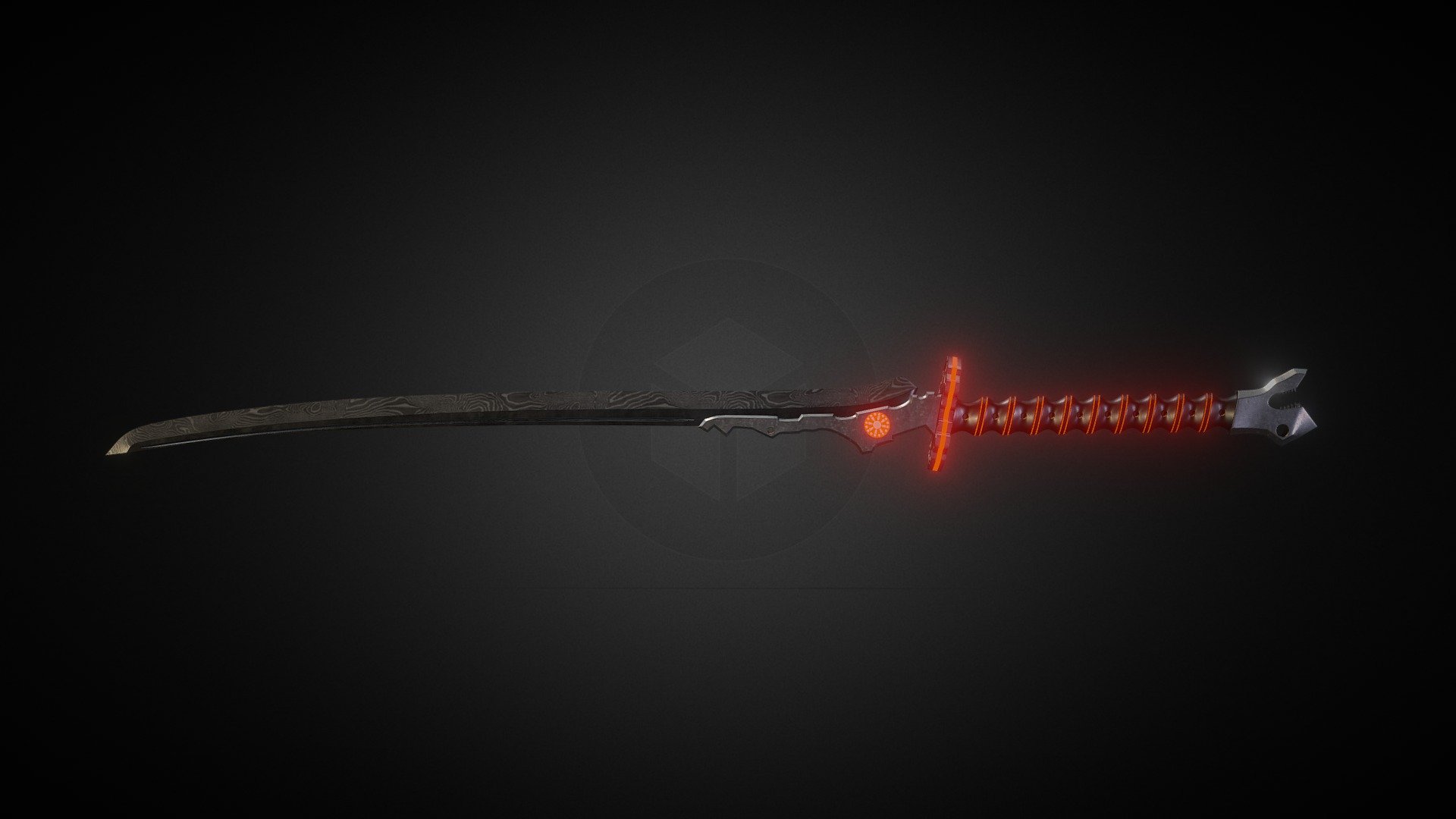 Stilised Catana - 3D model by Junk_Fox (@Big_S) [853d0c5] - Sketchfab