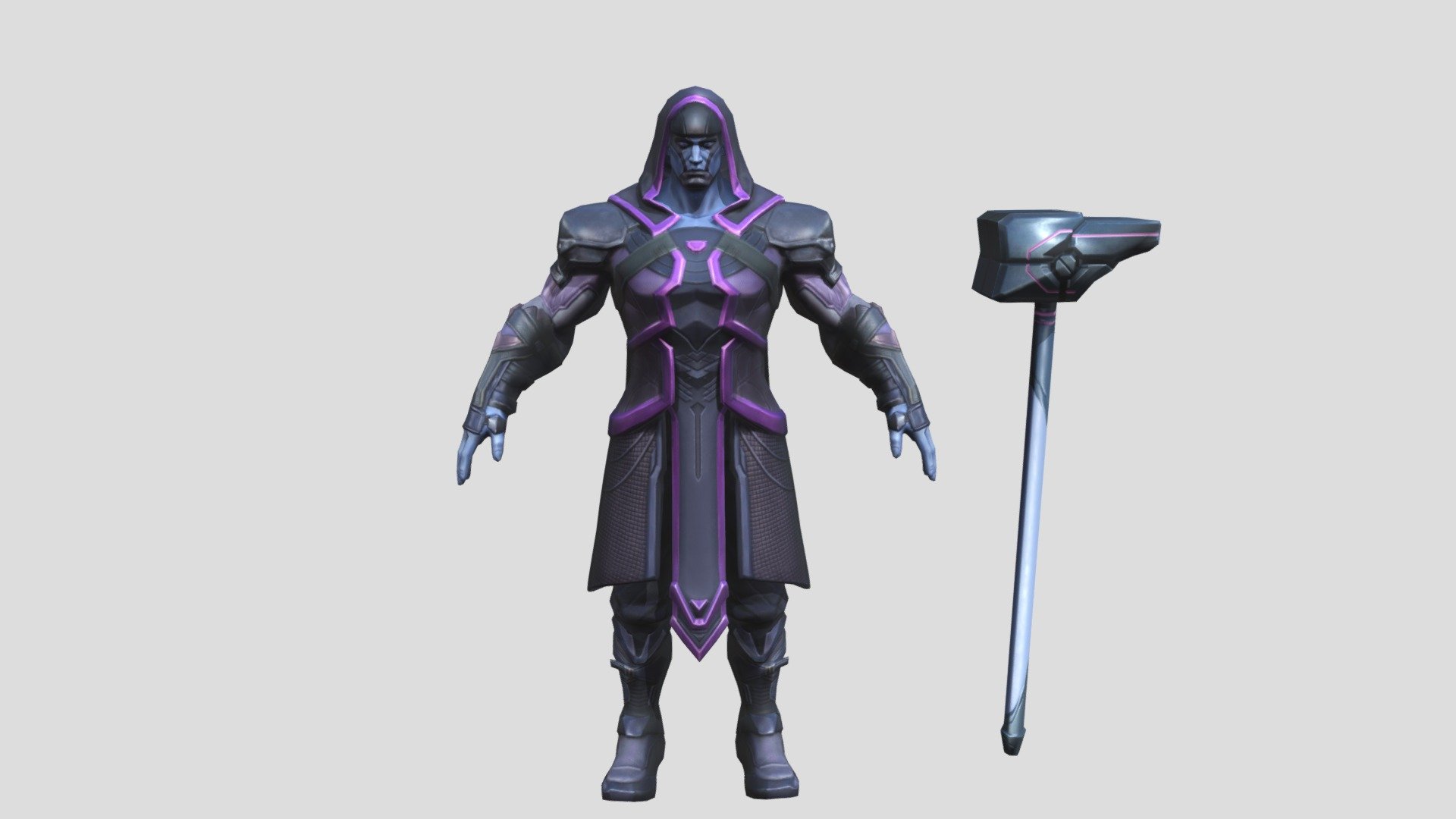 Ronan(Textured)(Rigged) - Download Free 3D model by 3D MODELS ...