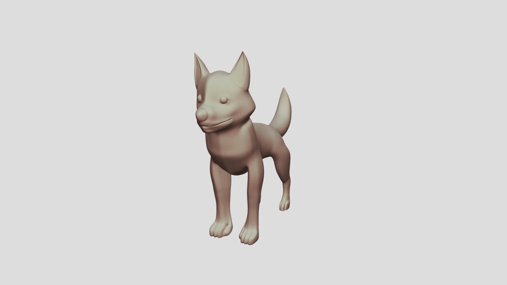 dog - 3D model by yishi [853f876] - Sketchfab