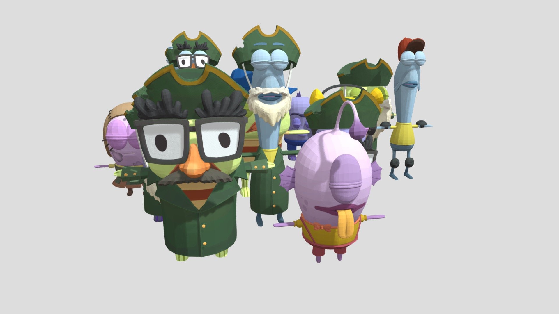 Cosmic Shake-All Kids - 3D model by SMF Features Developed From Cheryl ...