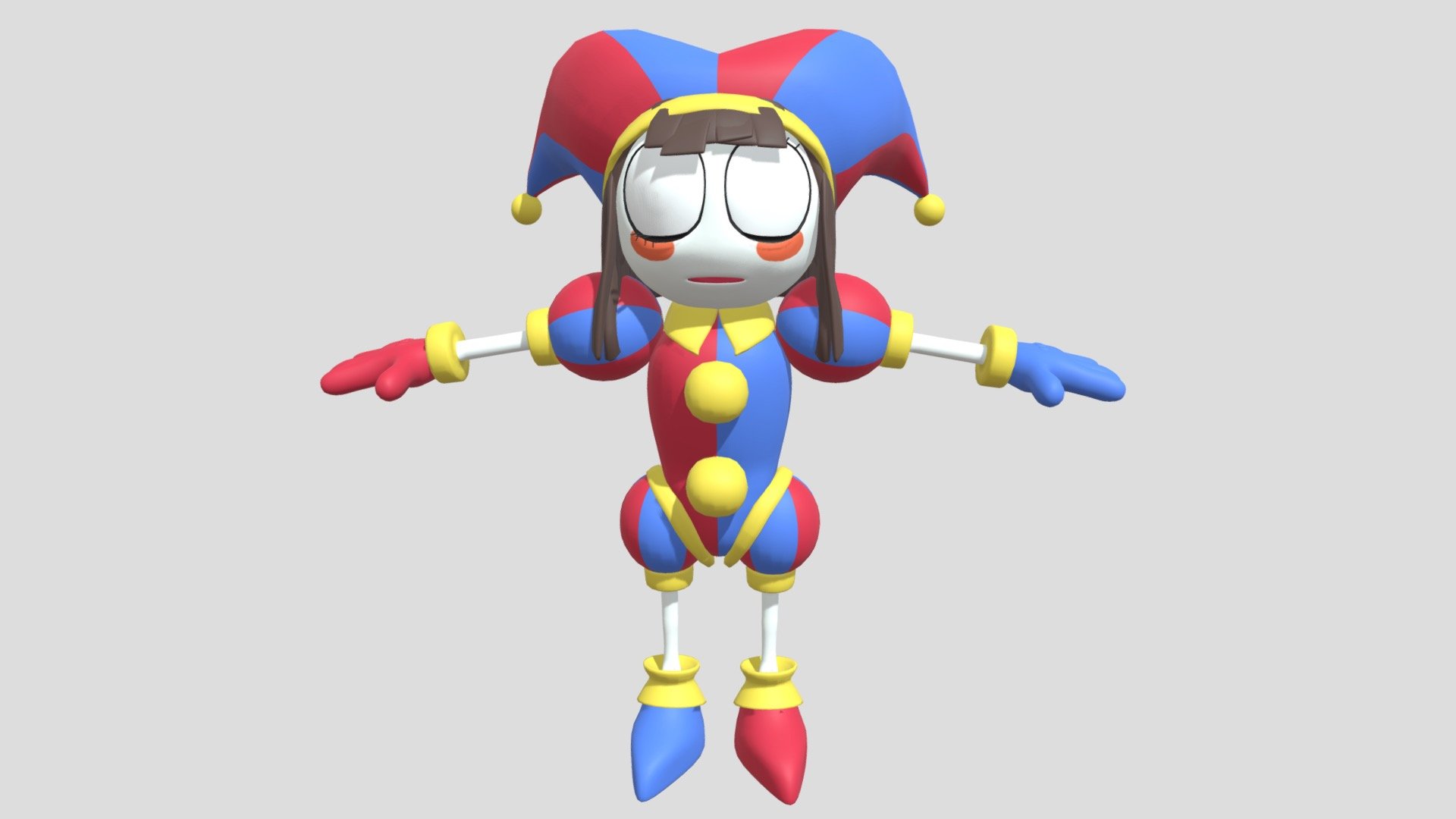 Pomni from The Amazing Digital Circus - Download Free 3D model by SMF ...