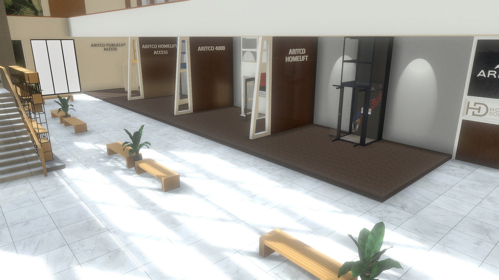 Show Room 12 - Download Free 3D model by orlando.archymaz [854430e ...