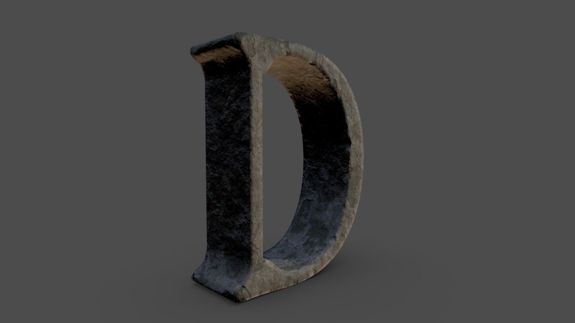 LetterD - 3D model by Virtua Con (@virtuaCon) [85443c4] - Sketchfab