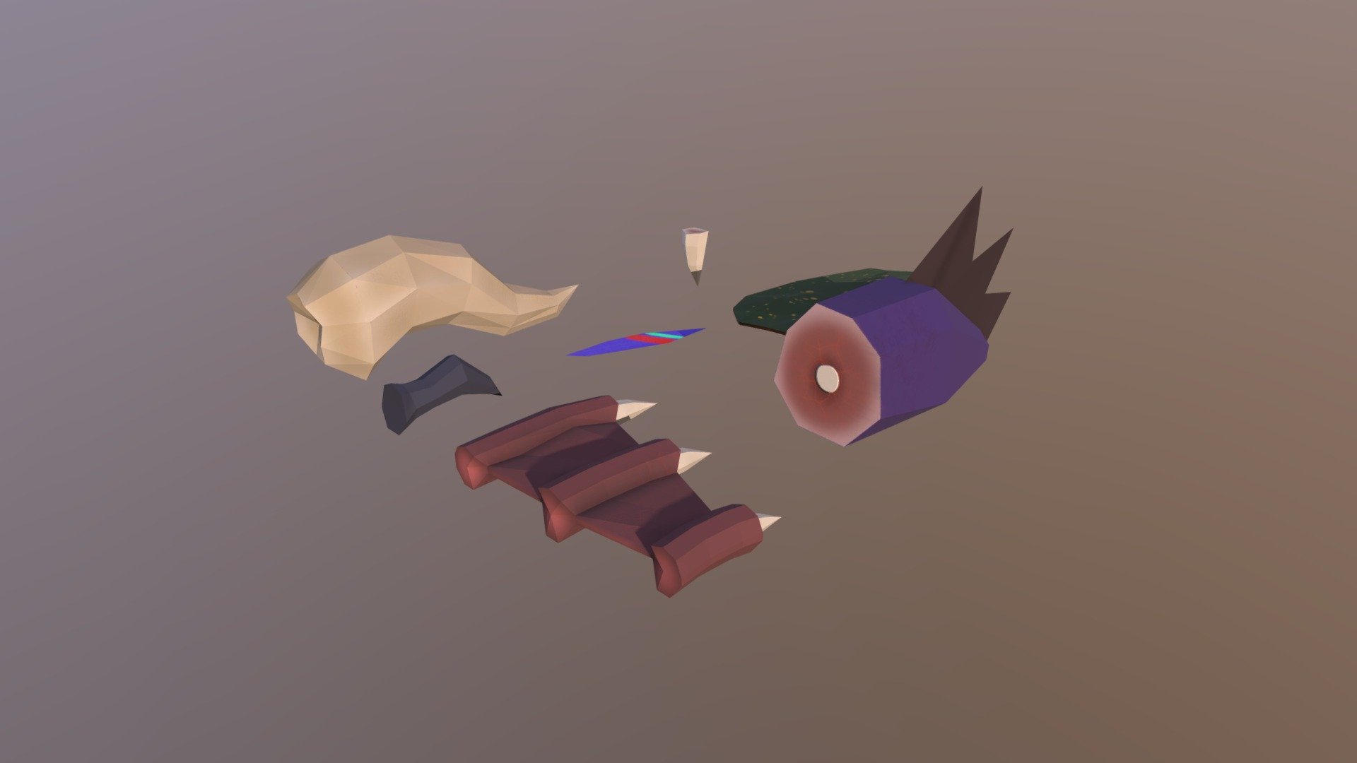 Monster Parts - 3D model by beefism [854455e] - Sketchfab