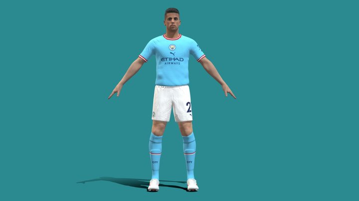 Football-player 3D models - Sketchfab