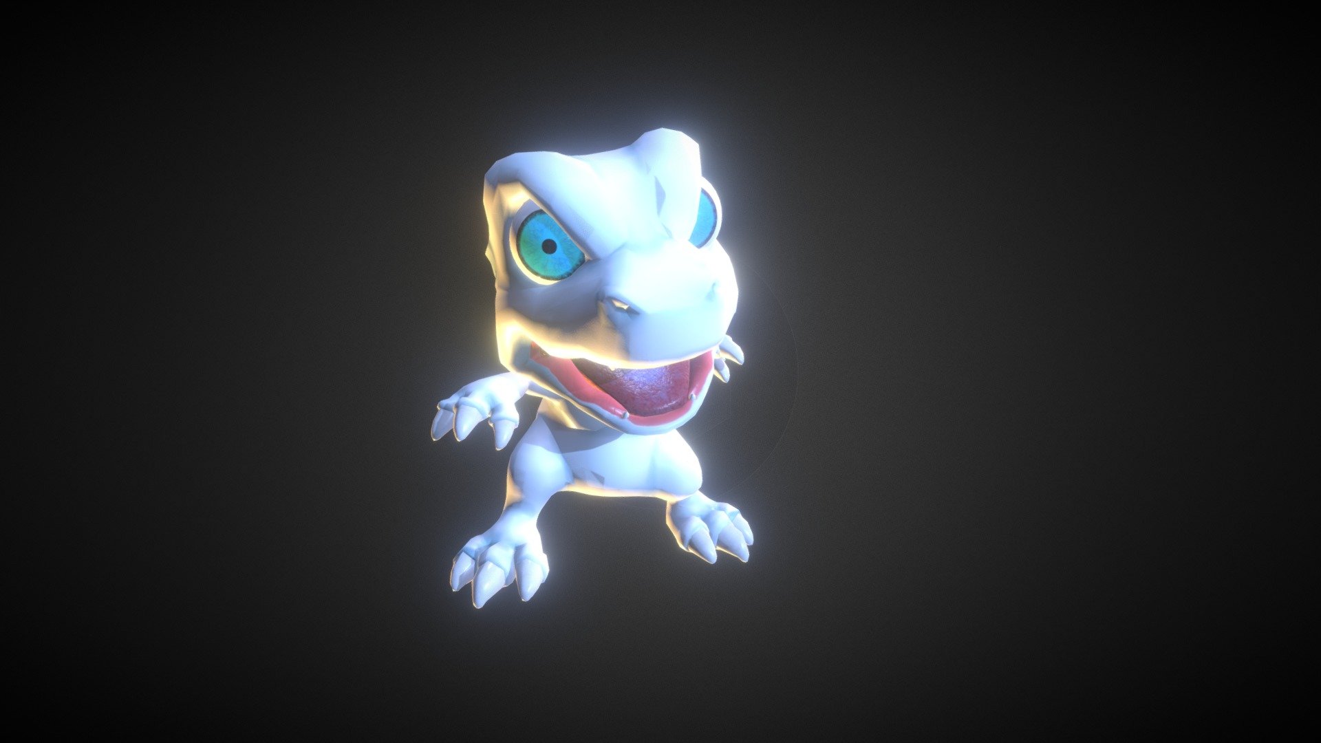 Snow Agumon - Buy Royalty Free 3D model by Boydmonster (@boydmaster ...