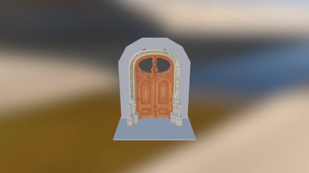 Door - 3D model by Hanna Kline (@hnkline) [854601f] - Sketchfab