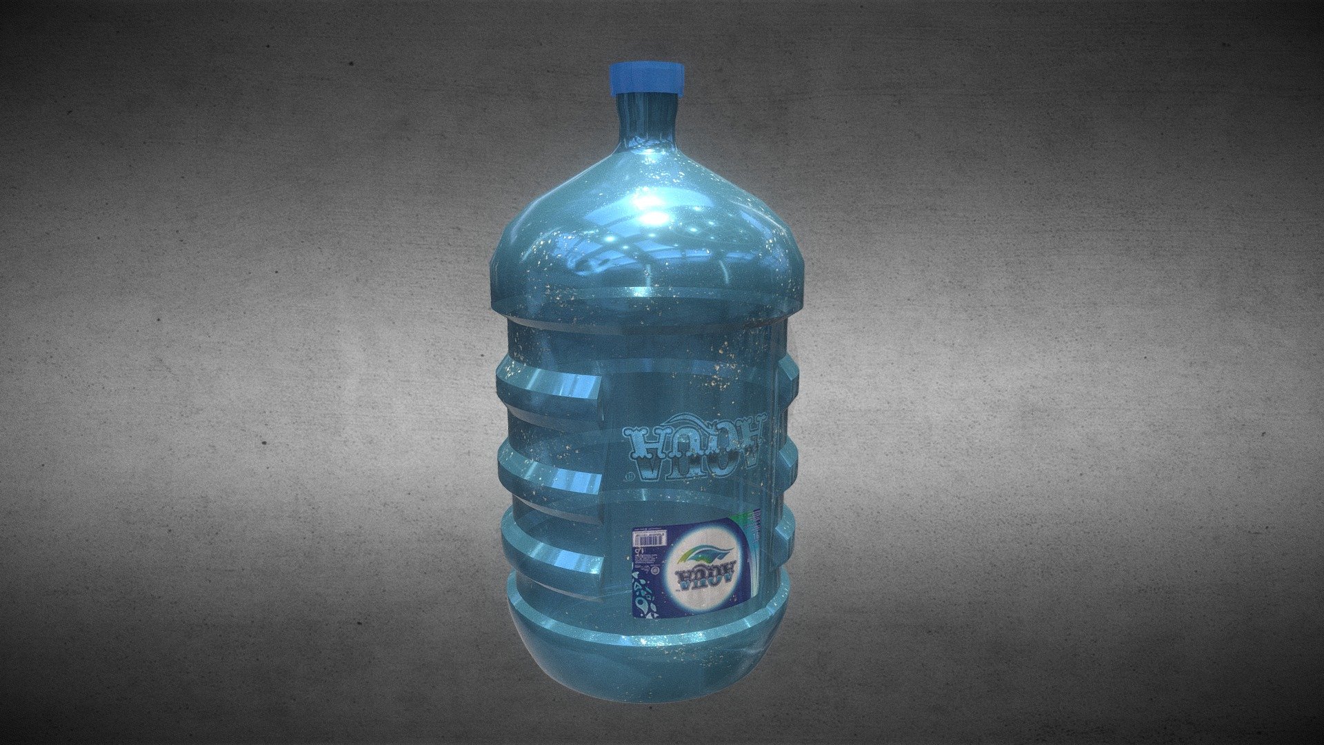Aqua Gallon / Aqua Galon - 3D model by solodevelopment97 [85471e0 ...