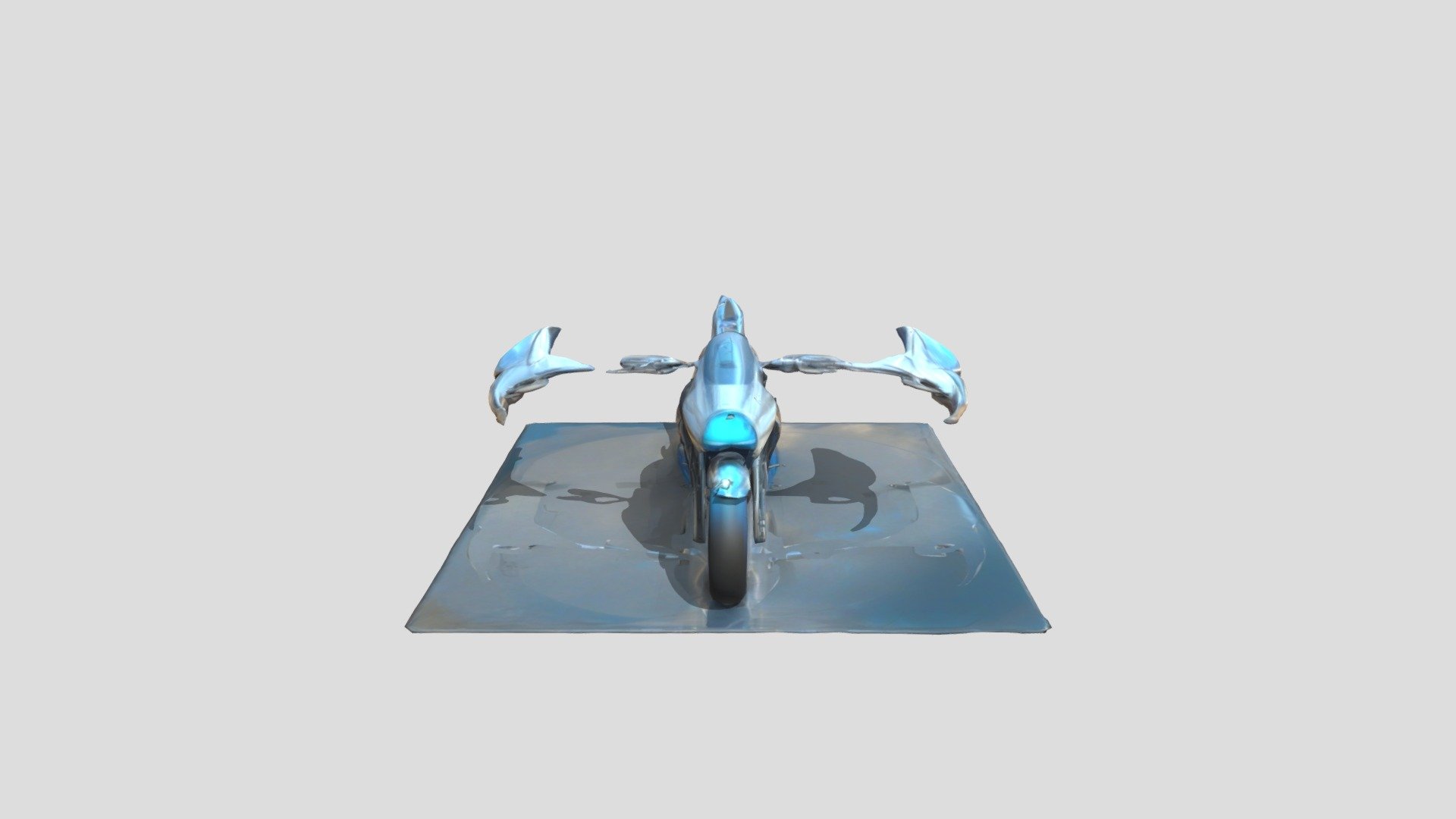 Galactic flying space bike and ultra speed - 3D model by s4572899 ...
