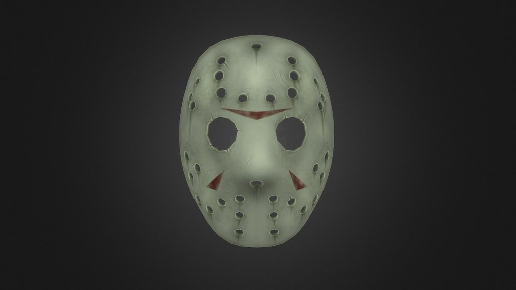 Jason Mask - 3D model by kolossus [8548a95] - Sketchfab