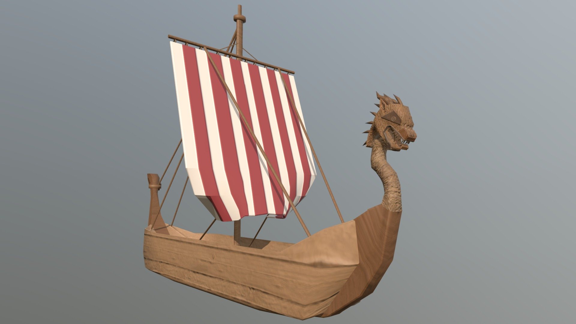 Viking Ship - 3D model by Sierra Cook (@Lionessontherise) [8549462 ...