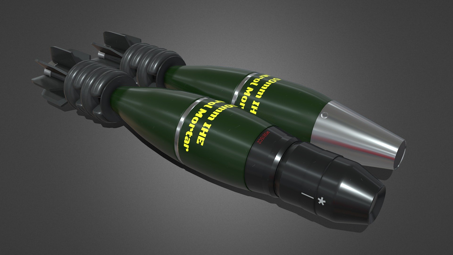 Motar Shells - Download Free 3D model by Chamod1999 (@Chamodp) [85496bb ...