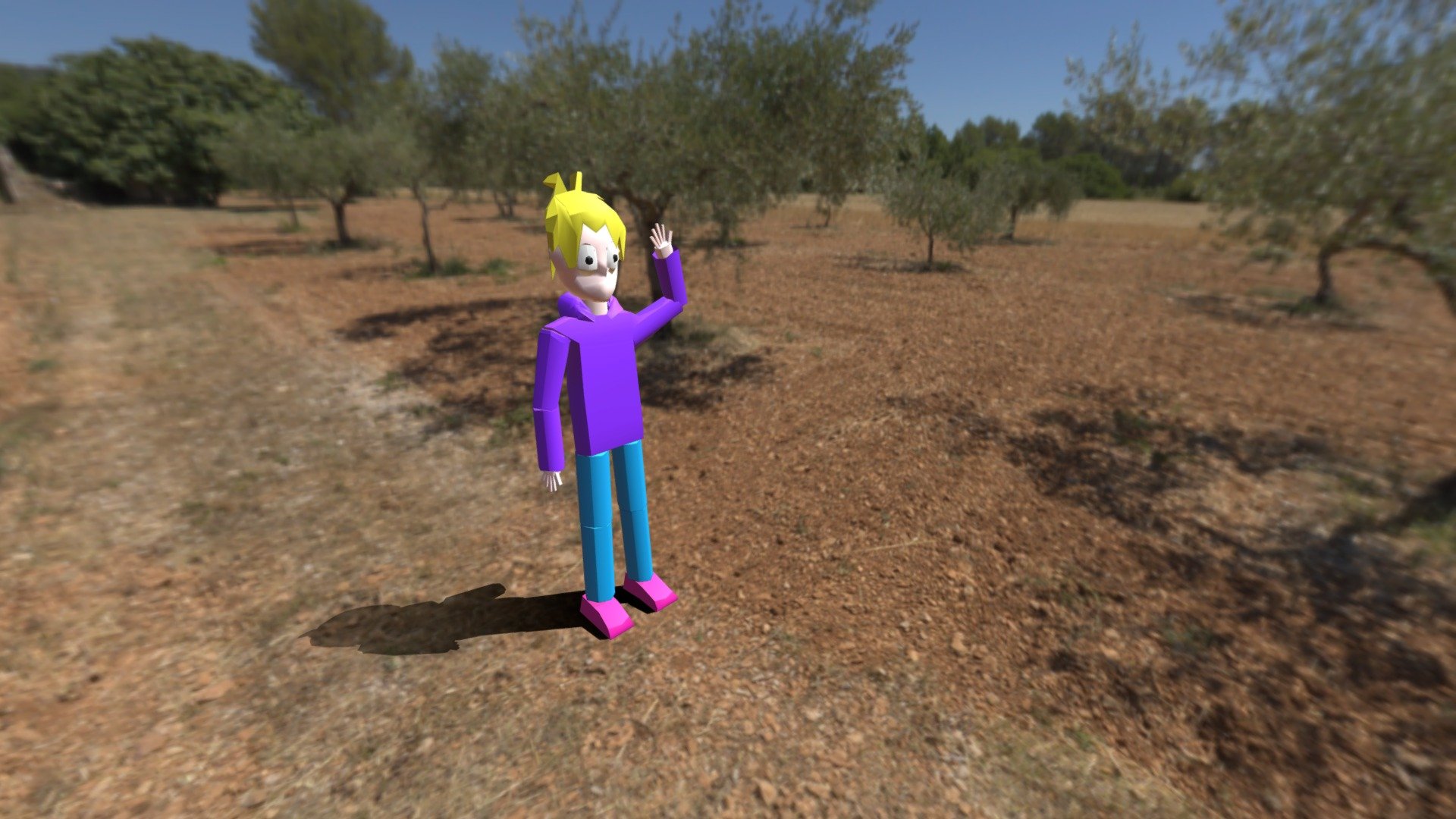 First character! - Download Free 3D model by GASP_2319 [8549a59 ...
