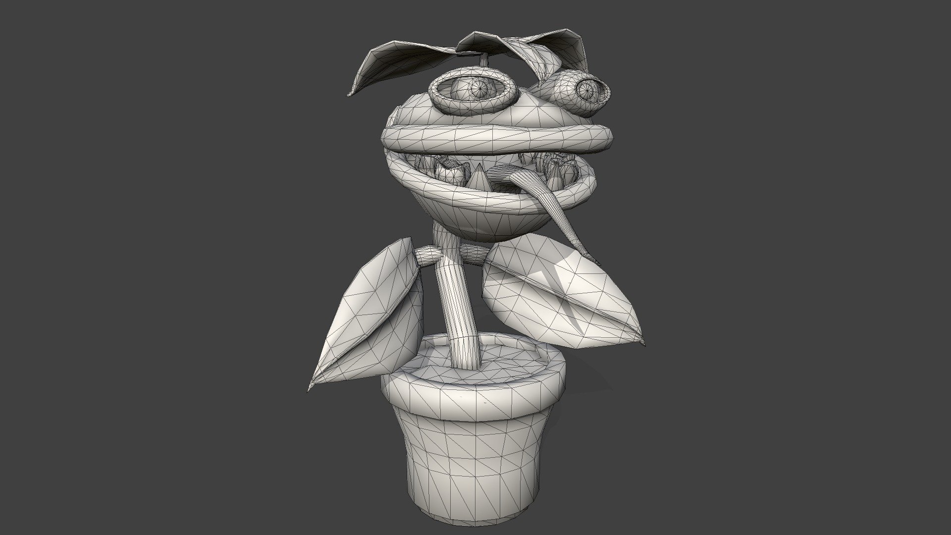 Evolved Fly Trap - CT4012 - Download Free 3D model by AlexMcBride ...