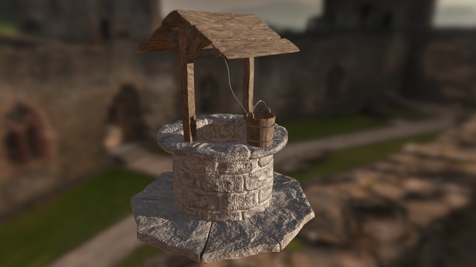 Water Weel - 3D model by Refref1990 [854adda] - Sketchfab
